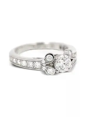 CARTIER 2020s Platinum Ballerine Diamond Ring