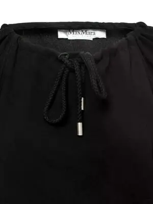 Max Mara Drawstring Neck T-shirt