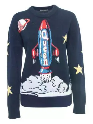 Dolce & Gabbana Cashmere Sweater - Blue
