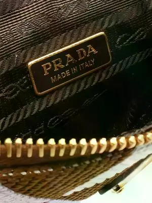 Prada 2010s Symbole Triangle Shoulder Bag