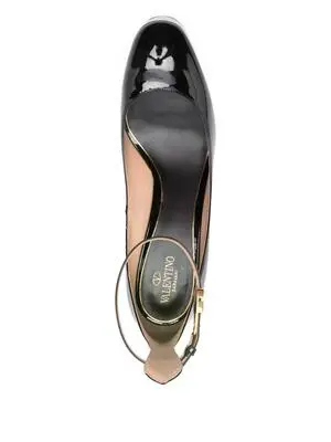Valentino Garavani 120mm Platform Ankle-strap Pumps - Black