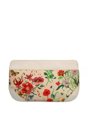 Gucci Flora Flap Clutch Bag
