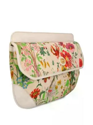 Gucci Flora Flap Clutch Bag