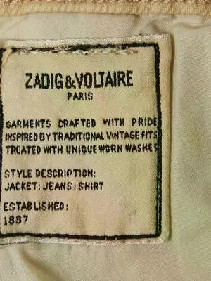 Zadig&Voltaire Tie-dye Denim Trousers