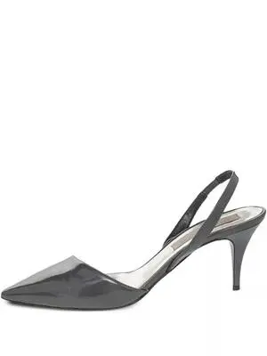 Stella McCartney 75mm Faux-leather Slingback Pumps