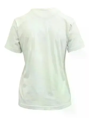 Comme Des Garçons Ruffle-detail Cotton T-shirt