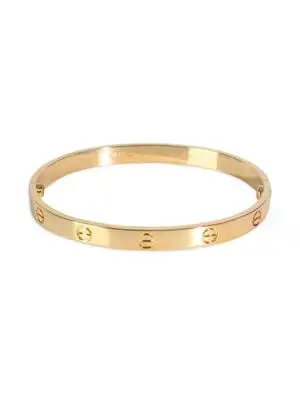 CARTIER 18k Yellow Love Bracelet - Gold