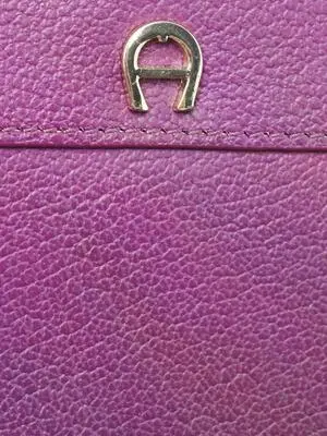 AIGNER Pre-owned Leather Wallet