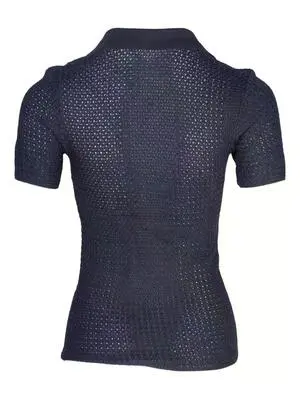DION LEE Basket-weave Top