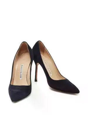 Manolo Blahnik 100mm Bb Pointed-toe Pumps