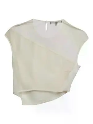 Elisabetta Franchi Paneled Crop Top