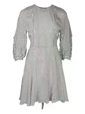 Maje Striped Mini Dress