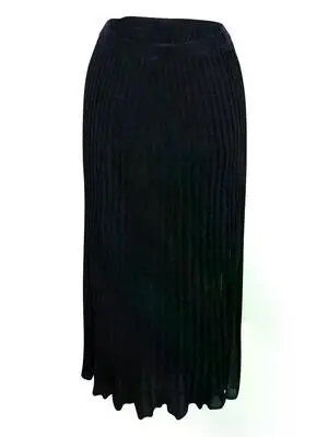 Sandro Pleated Midi Skirt