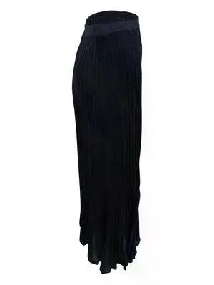 Sandro Pleated Midi Skirt