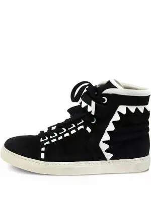 SOPHIA WEBSTER Contrast-stitching High-top Sneakers