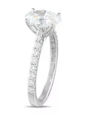 LB EXCLUSIVE 14k White Gold Diamond Ring