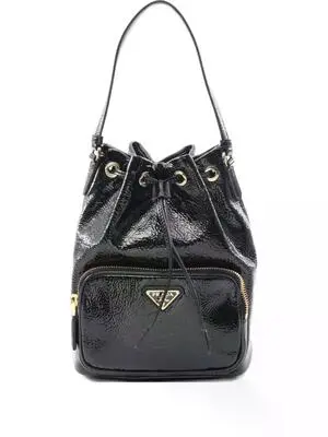 Prada Glossed Bucket Bags