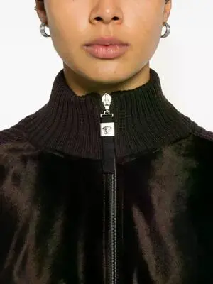 Versace 2000s Zip-up Sweater