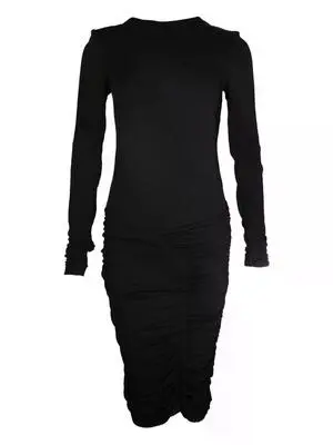 Ba&sh Ruched Midi Dress