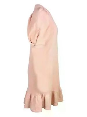 Ulla Johnson Puff-sleeve Frill-hem Dress