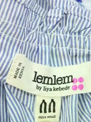 LEMLEM Striped Embroidered Blouse