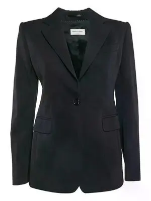 Dries Van Noten Single-breasted Wool Blazer