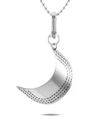 Calvin Klein Statement Pendant Necklace - Silver