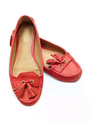 COACH VINTAGE Tassel-detail Loafers