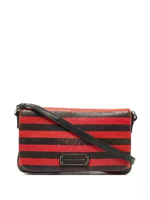 Marc Jacobs Striped Leather Cross Body Bag