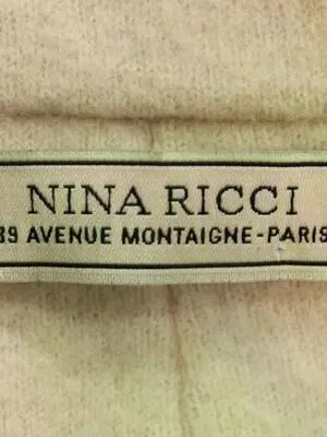 Nina Ricci Virgin Wool Trench Coat