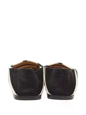 SERGIO ROSSI Geometric-pattern Ballet Flats