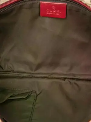 Gucci Gg Canvas Web Crossbody Bag