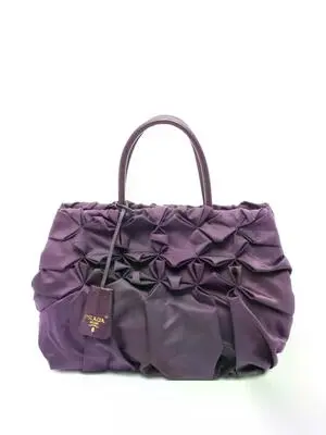 Prada 2000s Ruffled Handbag