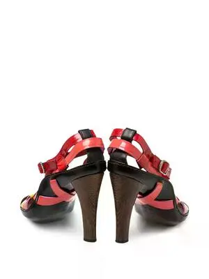 Casadei 105mm Color-block Sandals