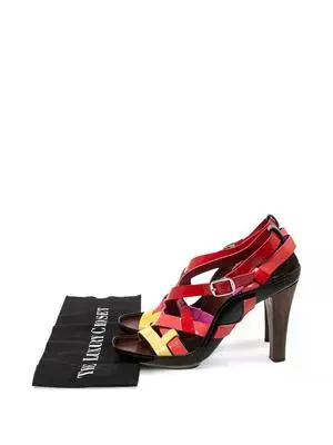 Casadei 105mm Color-block Sandals