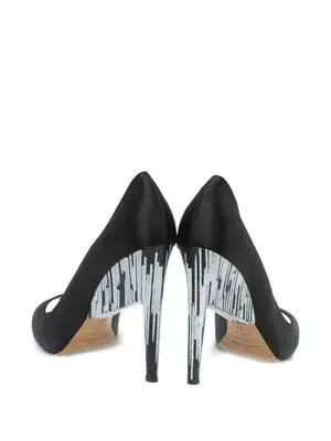 NICHOLAS KIRKWOOD Satin Heeled Pumps
