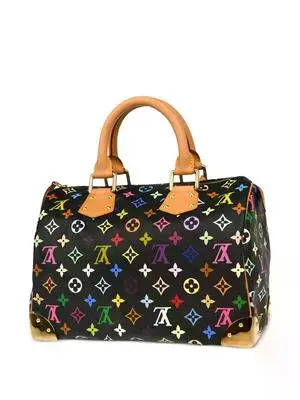 LOUIS VUITTON Speedy 30 Handbag - Black