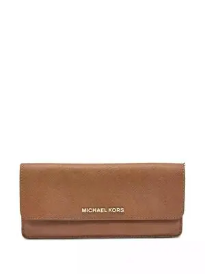 Michael Kors Leather Wallet - Brown