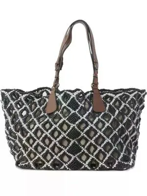 Marni Maxi Woven Tote Bag