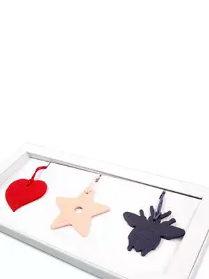 Dior 2000s Leather Charms Set Of Three