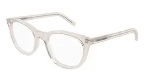 Saint Laurent Optical Eyeglasses - Beige Beige Transpare