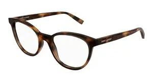 Saint Laurent Optical Glasses - Havana Havana Transpa