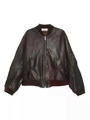 A.N.G.E.L.O. VINTAGE CULT 1990s Zip-up Leather Jacket