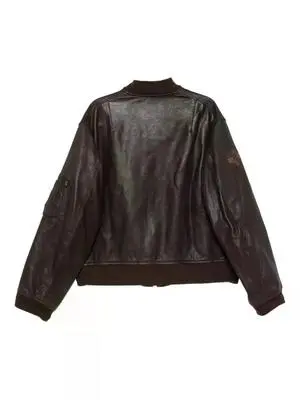 A.N.G.E.L.O. VINTAGE CULT 1990s Zip-up Leather Jacket