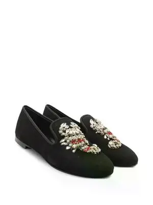 GIUSEPPE ZANOTTI Scorpion-embellished Loafers