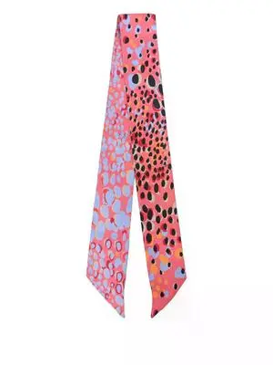 Dior Printed-mitzah Twill Scarf - Pink