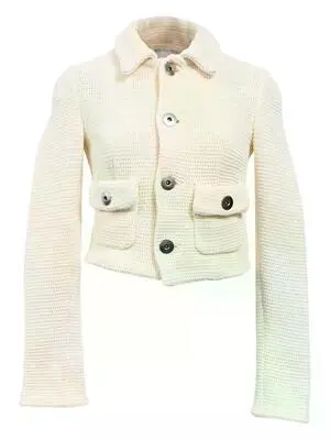Bottega Veneta Knitted Button-down Jacket