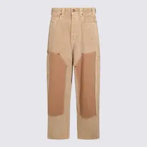 Balenciaga Cotton Pants - Beige