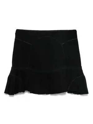 Prada 2000s Flared Mini Skirt