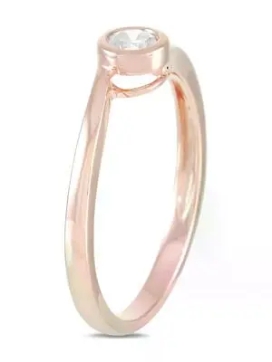 LB EXCLUSIVE 14k Rose Gold Diamond Ring